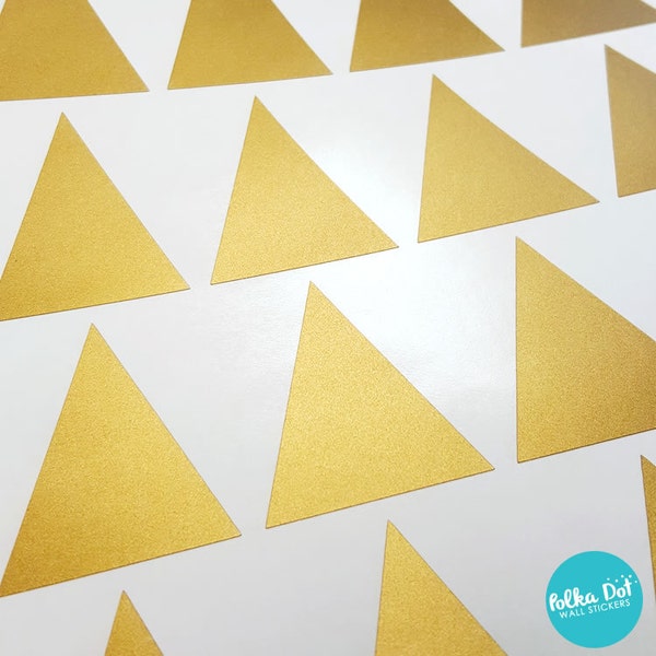 Triangle Wall Decals - Etsy