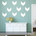 Peel and Stick Metallic Gold Chevron Wall Decals Long Life - Etsy