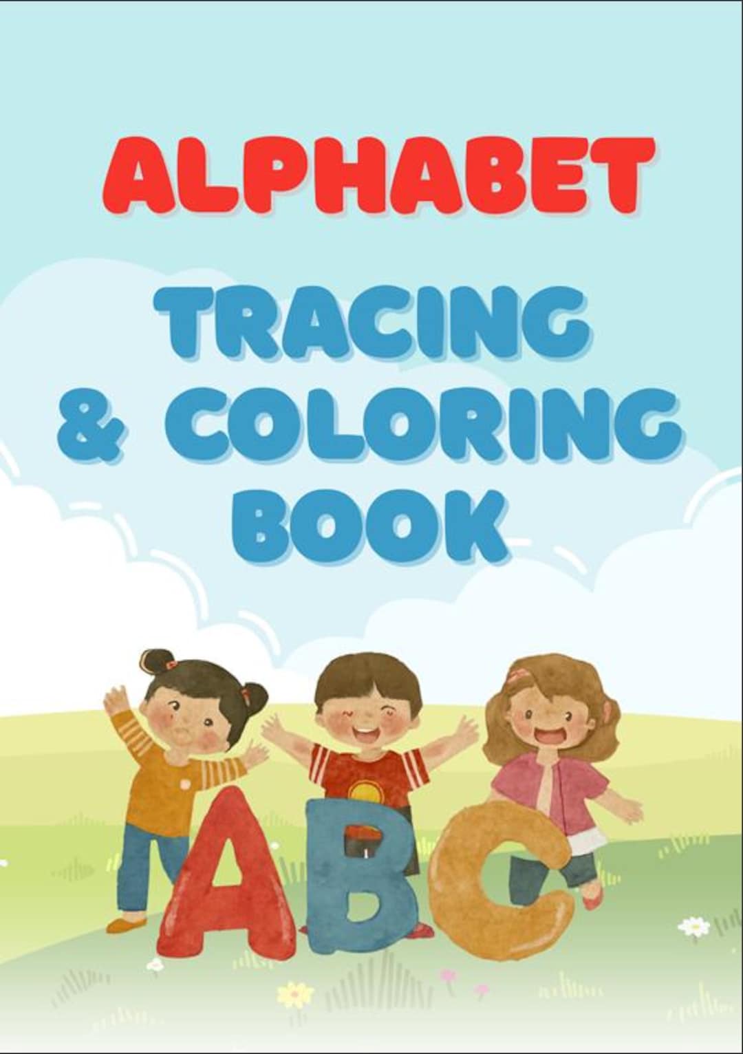 Preschool Alphabet Tracing and Colouring Booklet | Printable - Etsy