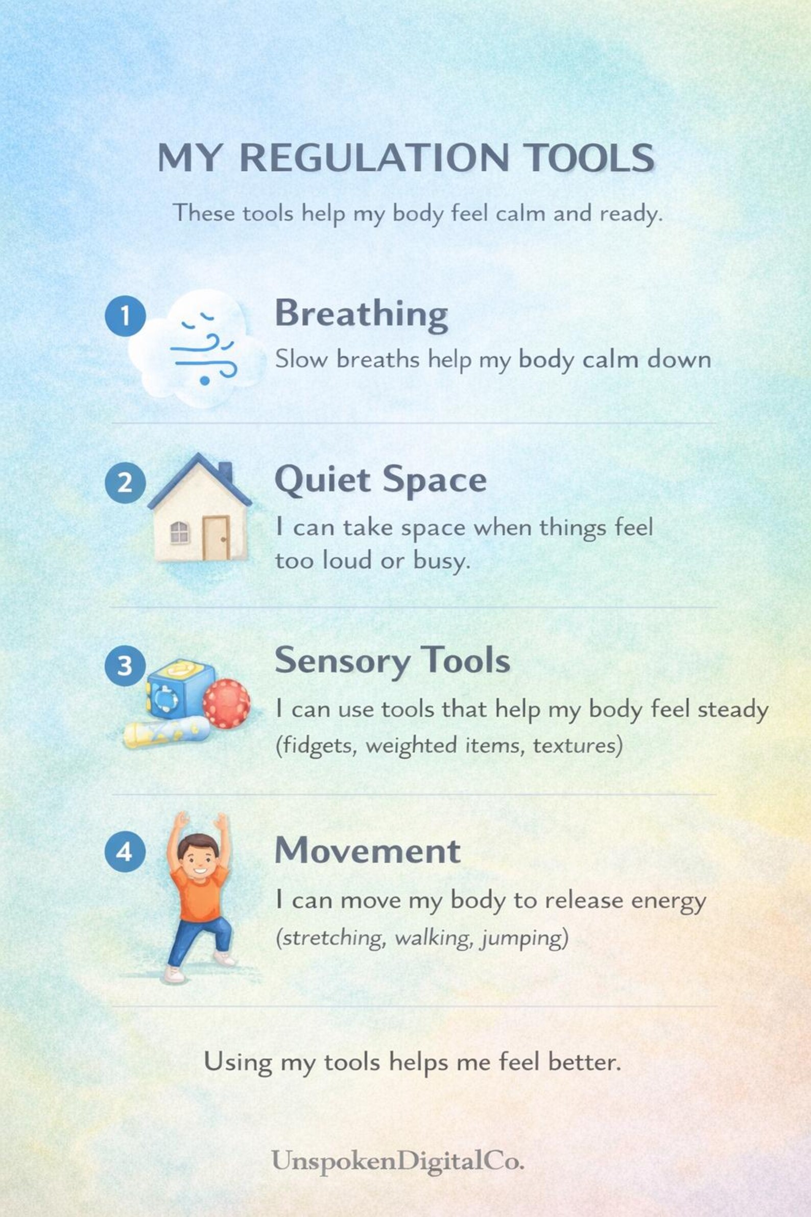 A Calm Daily Routine for Autistic Kids | Visual Schedule & Regulation ...
