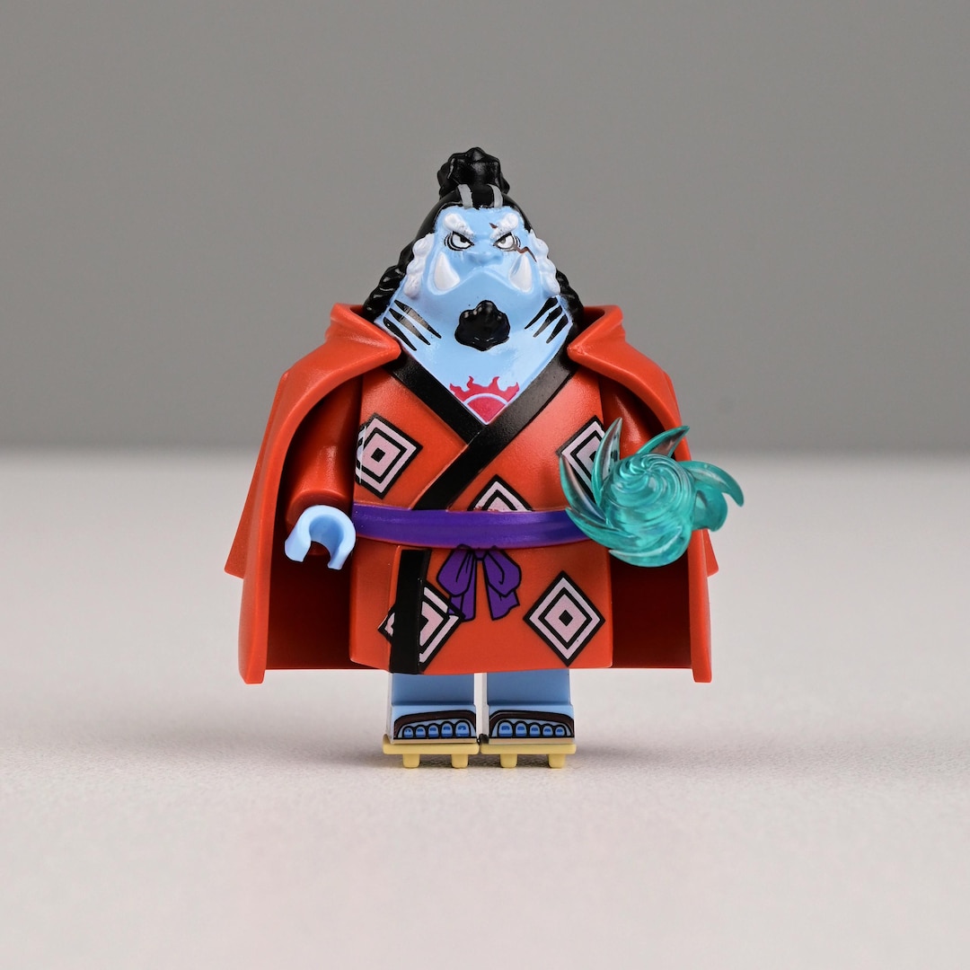 Jinbe Minifigure | Knight of the Sea & Straw Hat Helmsman | Fish-man ...