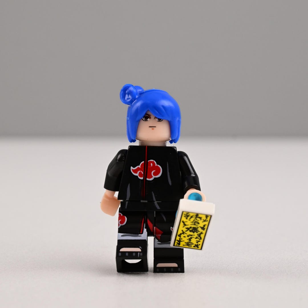 Konan Minifigure | Angel of Amegakure & Akatsuki Member | Paper ...