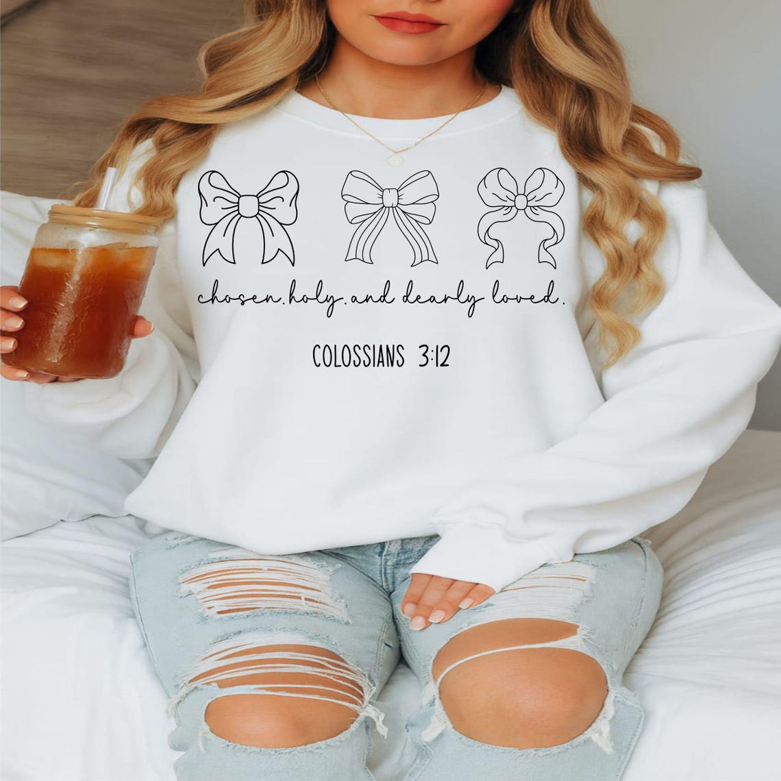 Christian Bow Svg, Bible Verse Shirt Png, Coquette Faith (digital ...