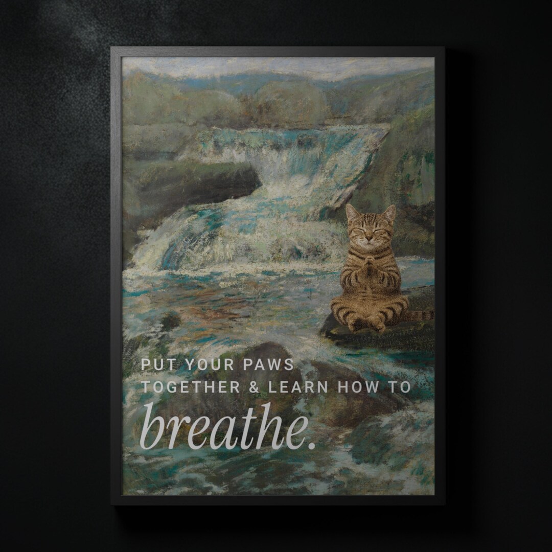Put Your Paws Together & Learn How to Breathe - Calming and Inspiration ...