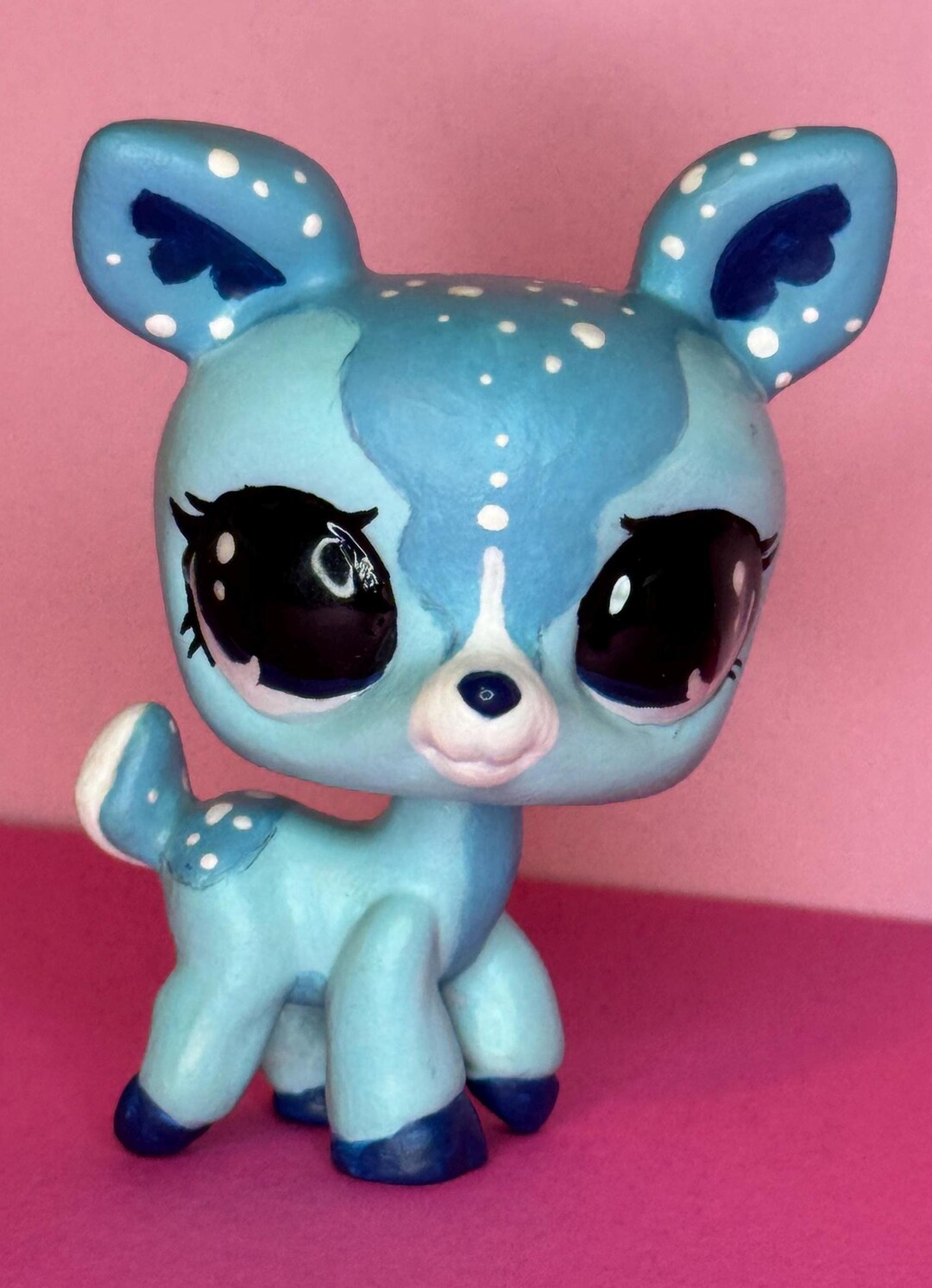 Littlest Pet Shop Deer Custom Winter Deer Hand Painted LPS - Etsy