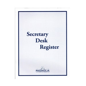 Check Registers for Deskbook Checks, Secretary Desk Register, Size: 6 3 ...