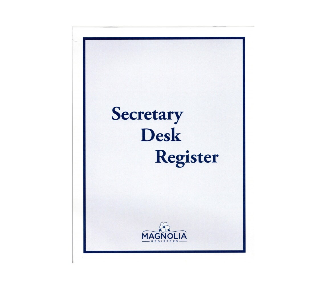 Check Registers for Deskbook Checks, Secretary Desk Register, Size: 6 3 ...