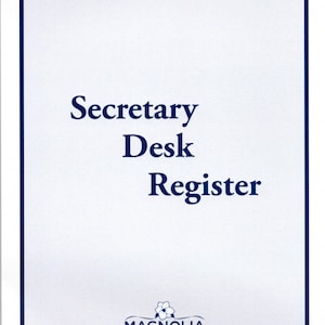 Check Registers for Deskbook Checks, Secretary Desk Register, Size: 6 3 ...
