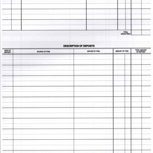 Check Registers for Deskbook Checks Secretary Desk Register | Etsy