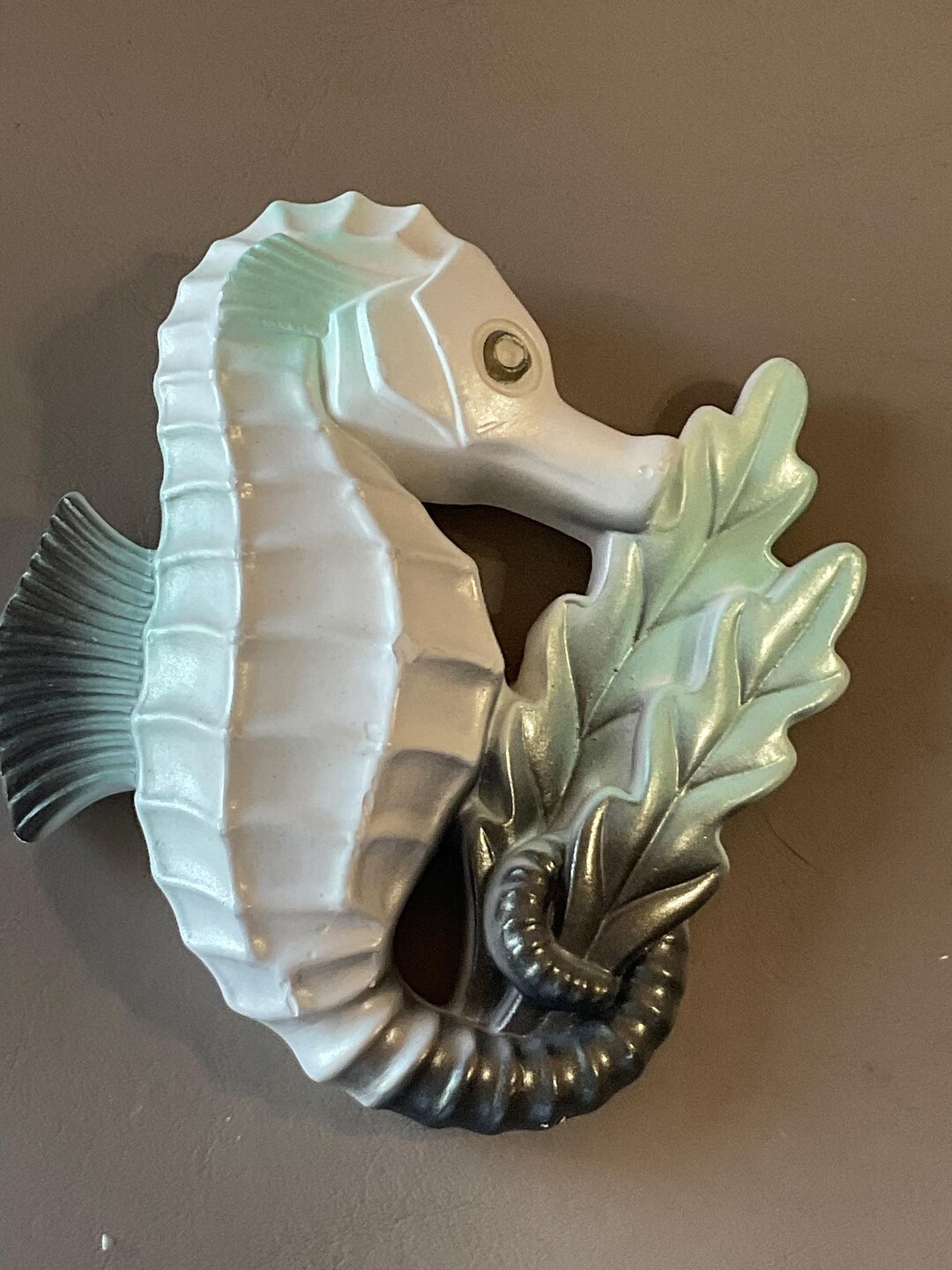 Miller Studios Vintage Chalkware Seahorse - Etsy