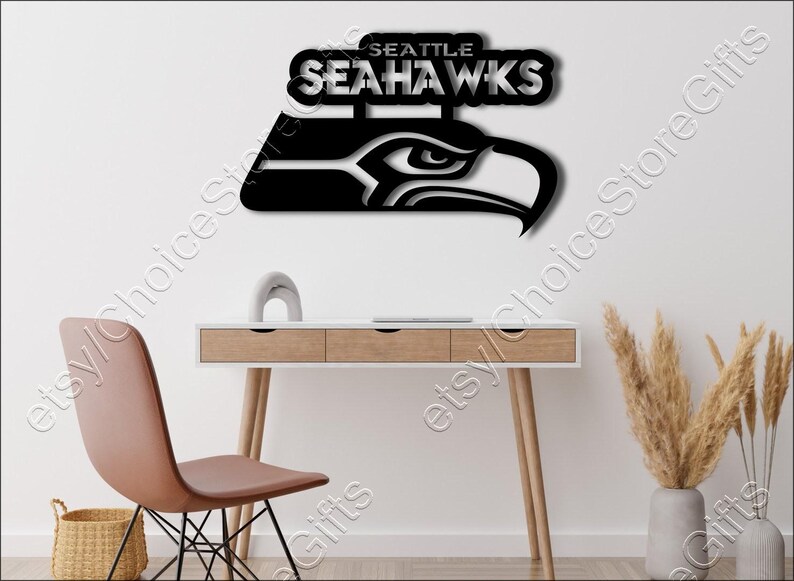 Seattle Seahawks LED Wall Art | - Etsy Canada