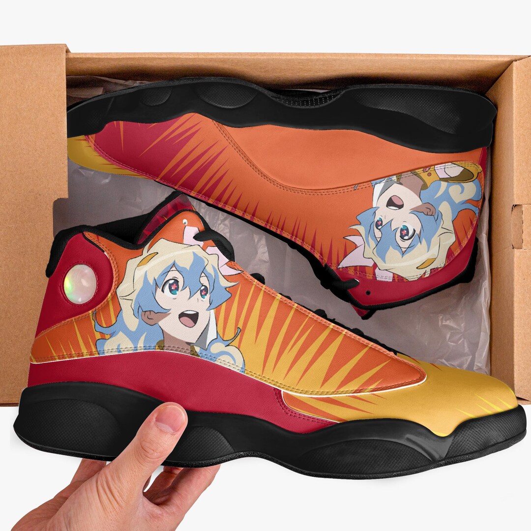 Tengen Toppa Gurren Lagann Nia High-top Sneakers | Anime Leather ...