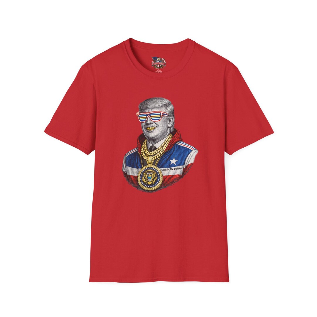 Trump Patriotic Goon Pop Art T-shirt | Vintage Streetwear Funny ...