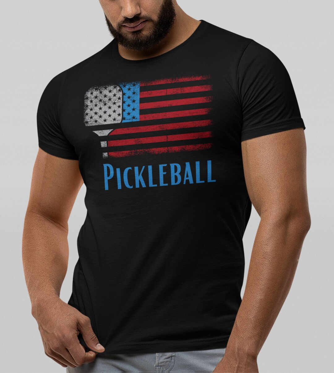 Pickleball American Flag Shirt/pickleball Tee Pickleball T-shirts ...