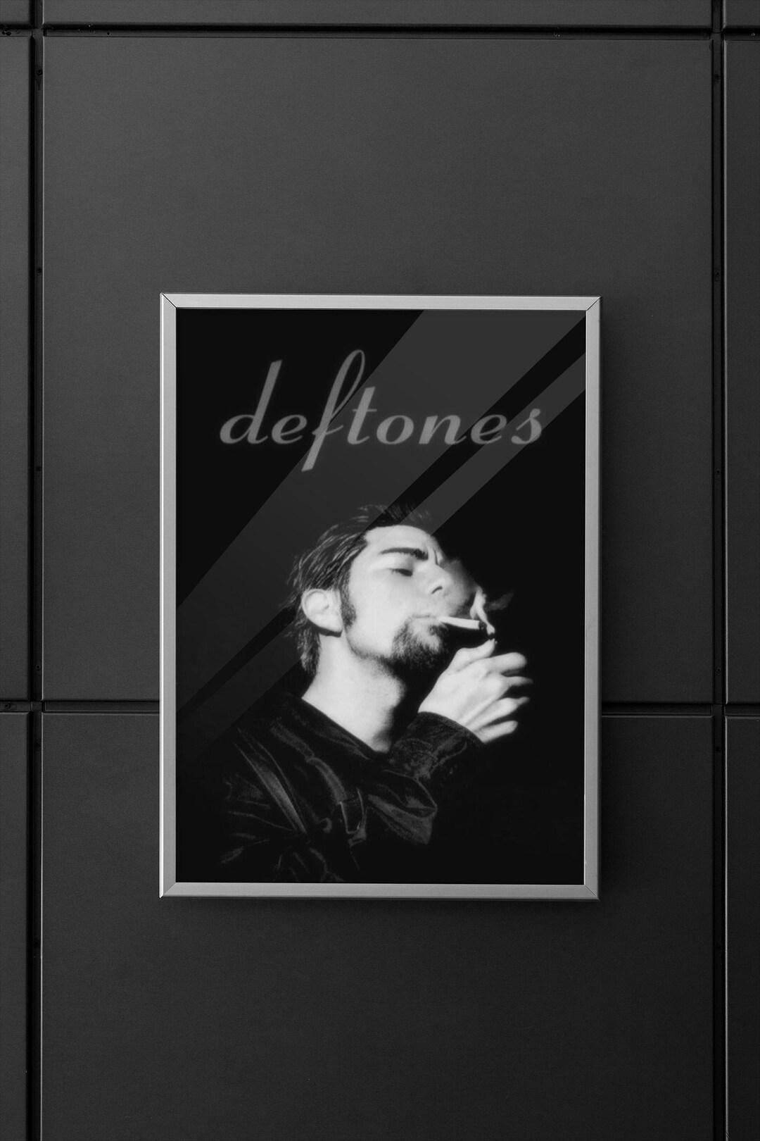 Deftones Poster | Alternative Rock Wall Art | Nu Metal Music Print ...