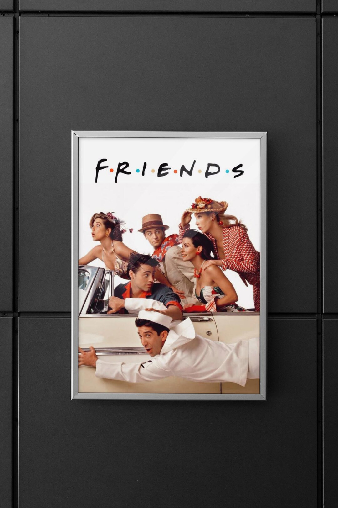 Friends TV Show Poster | Iconic Sitcom Wall Art | 90s Television Print ...
