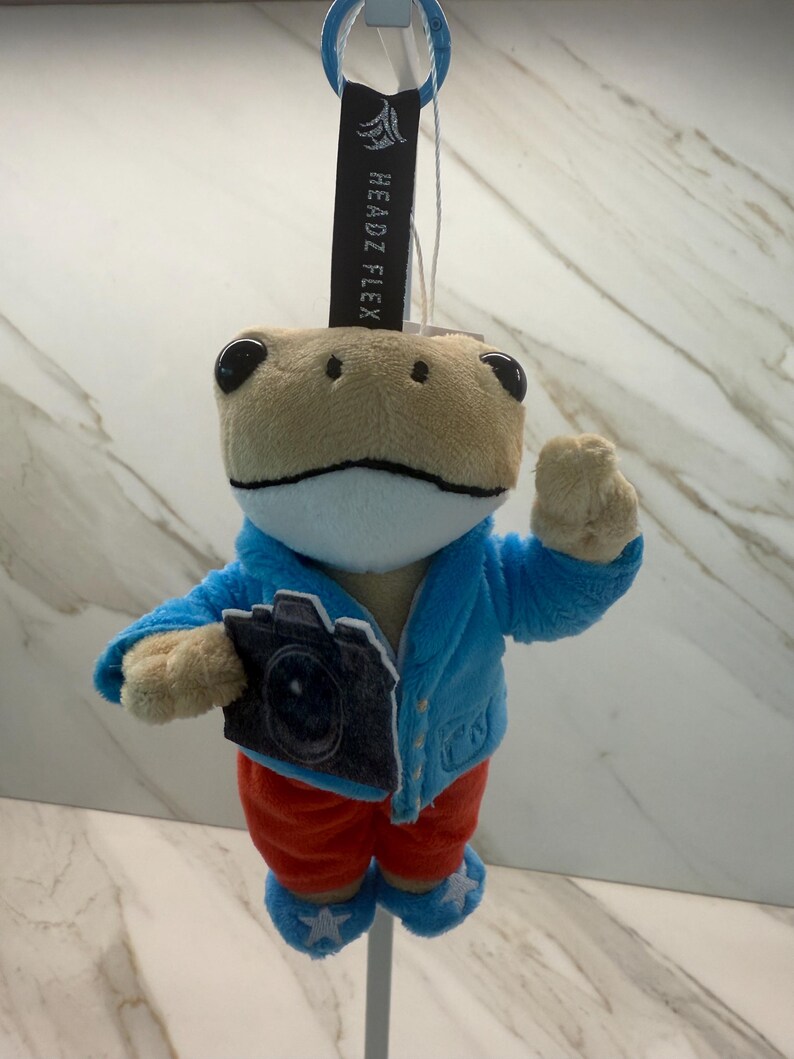 Coquí Cheo Plush Keychain | Puerto Rico Charm 6.5 Inches Long - Etsy