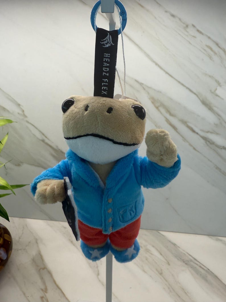 Coquí Cheo Plush Keychain | Puerto Rico Charm 6.5 Inches Long - Etsy