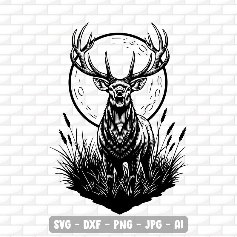 Hunting SVG | Deer SVG | Deer Hunting Svg | Stag Svg | Buck Svg | Deer ...