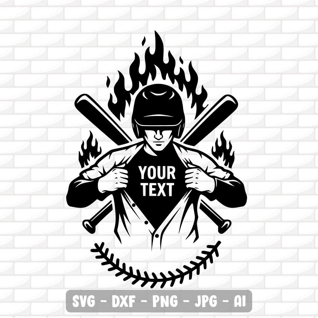 Baseball Player Svg | Baseball Team Svg | Personalized Name Svg ...