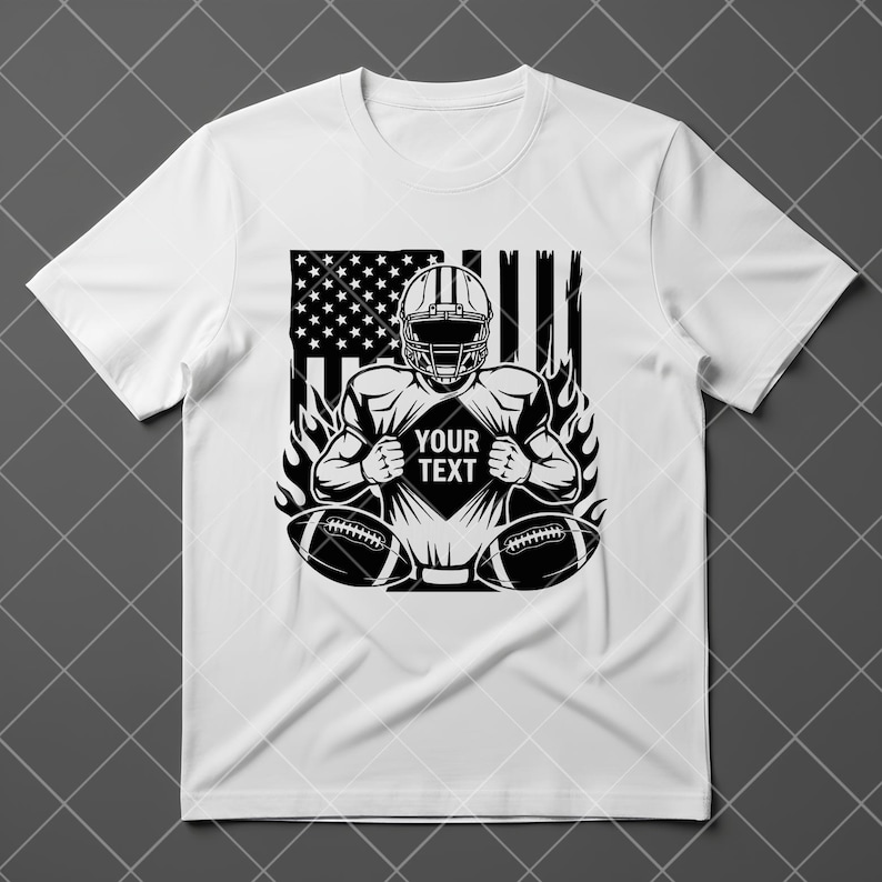 Football Player Svg | Football Team Svg | Personalized Name Svg ...