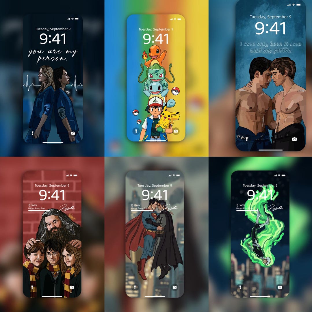 Custom Digital Phone Wallpapers by Andrewlandinart - Etsy