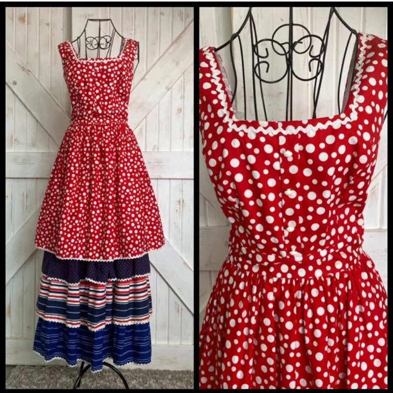Americana Dress - Etsy