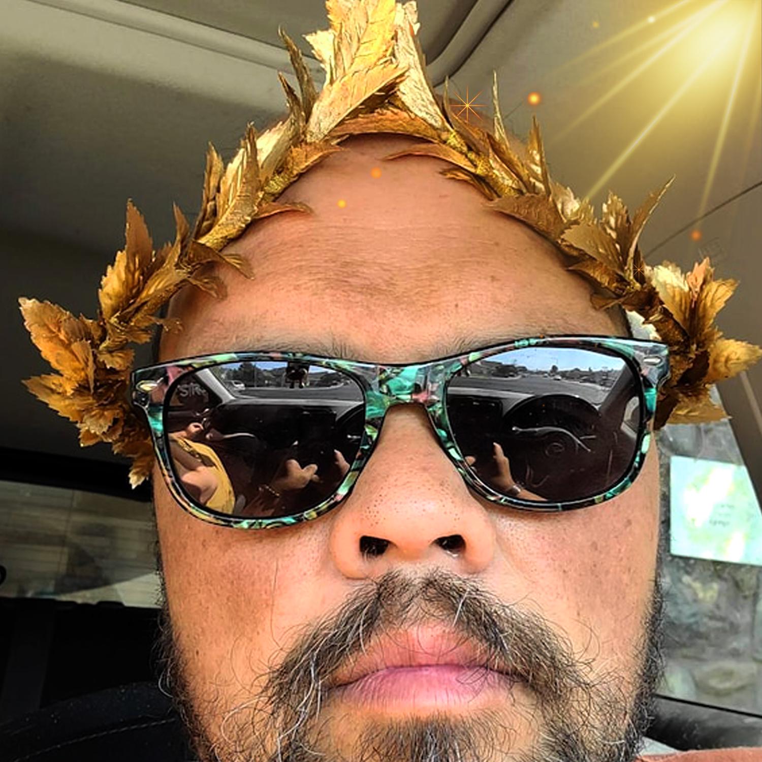 Gold Leaf Crown, Greek God, Men's Wedding, Groom, Gold Leaf Laurel ...