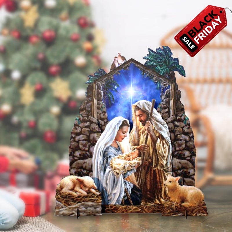 Outdoor Nativity Set - Etsy