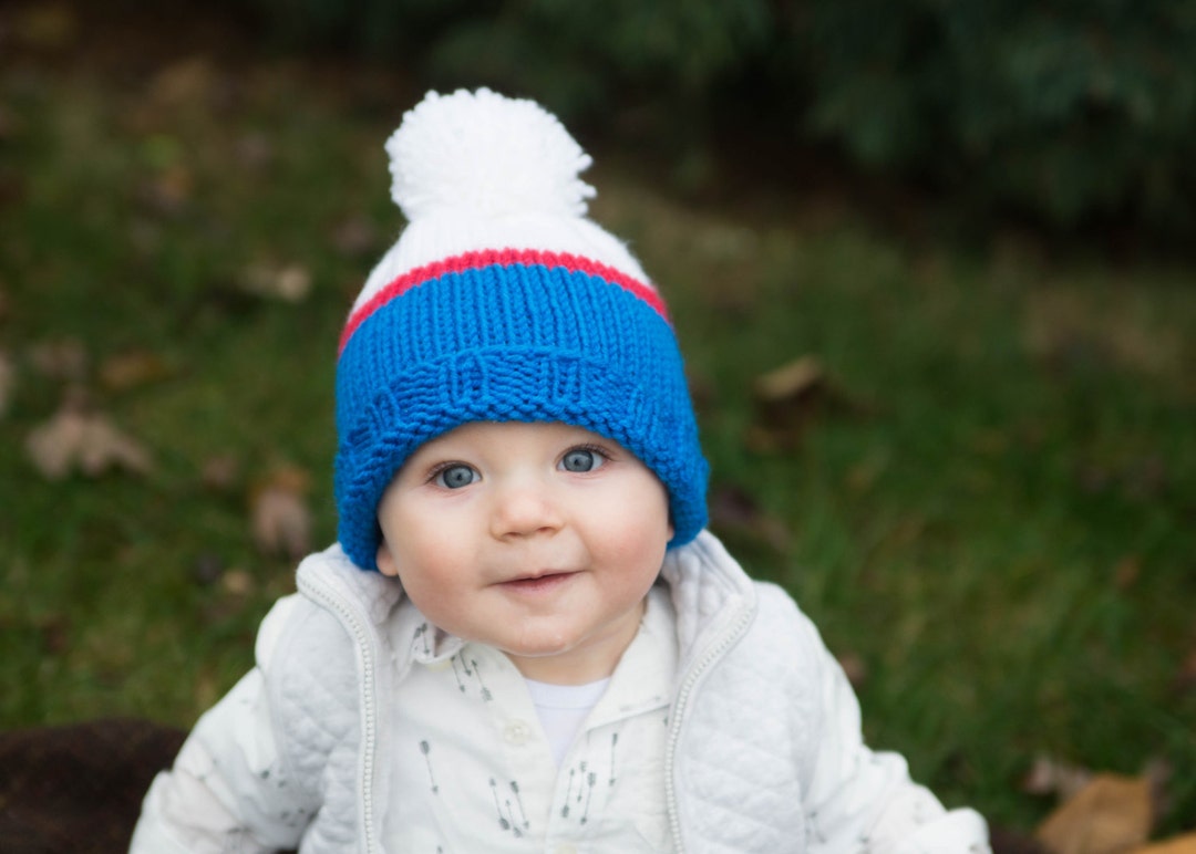 Team Colors Hat, Basic Toddler Hat Pattern, Basic Kids Hat Pattern ...