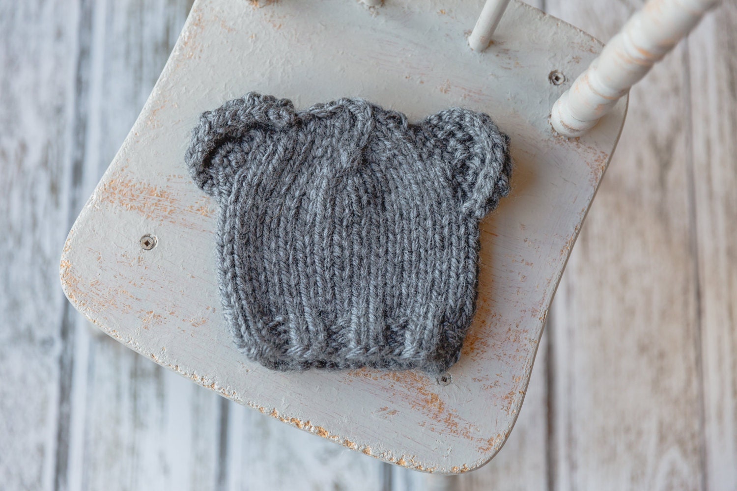 PDF Knitting Pattern-- Toddler Animal Ear Hat, Child's Animal Ear Hat ...