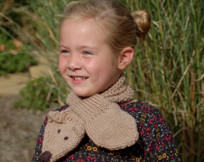 PDF Pattern Toddler Bear Scarf Child's Bear Scarf - Etsy