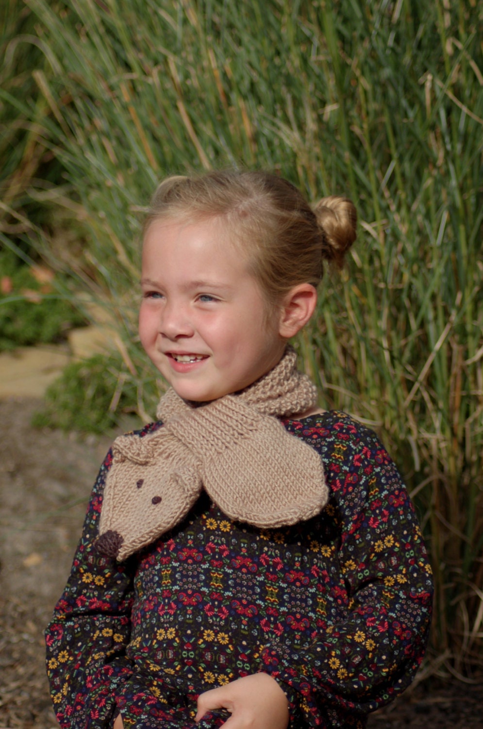 PDF Pattern, Toddler Bear Scarf, Child's Bear Scarf, Child's Cowl ...