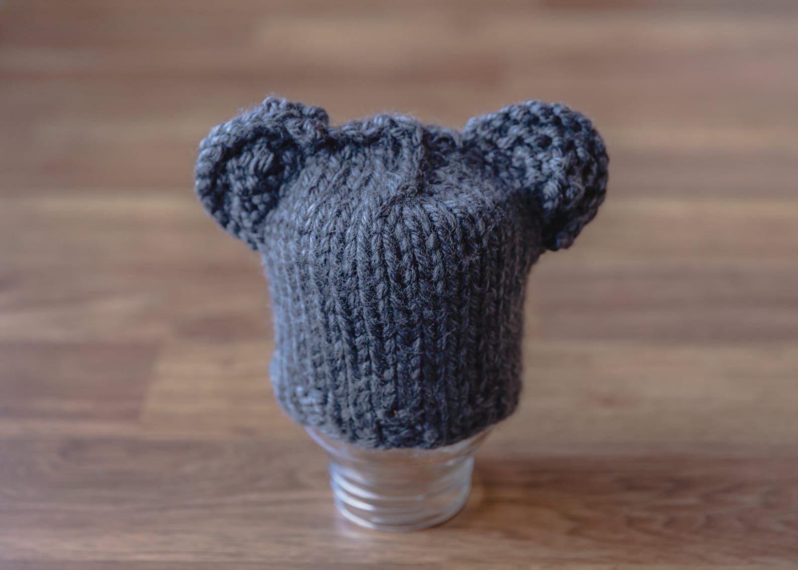 PDF Knitting Pattern-- Toddler Animal Ear Hat, Child's Animal Ear Hat ...