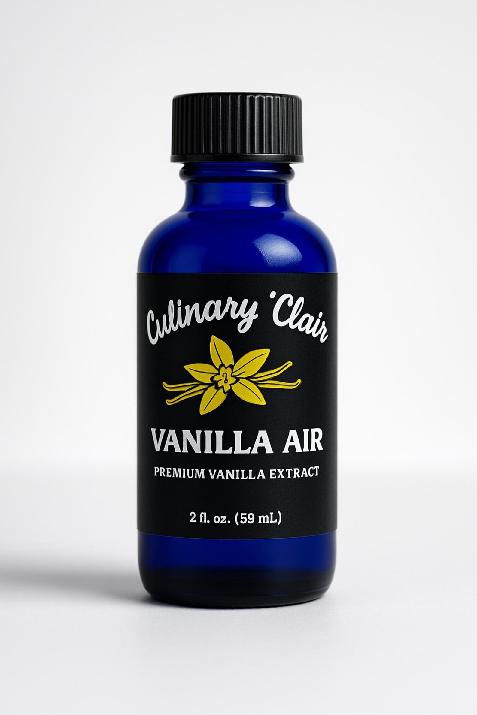Vanilla Air- Small Batch Vanilla Extract, 2oz Blue Bottle - Etsy