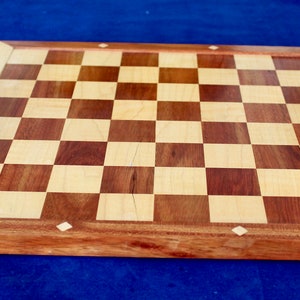 Tiger Maple & Black Walnut Chess Board and Pieces - Etsy