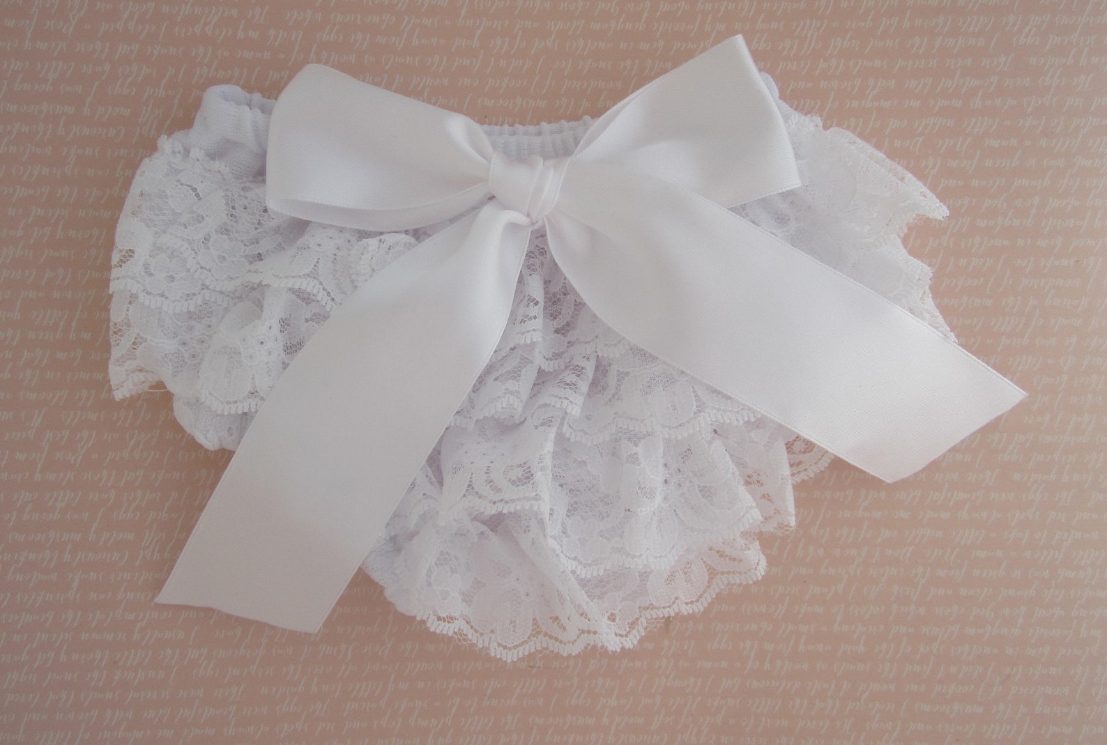 White Lace Diaper Cover / Bloomer in Newborn Size AND/OR | Etsy