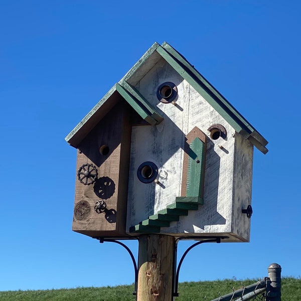 Rustic Bird House - Etsy