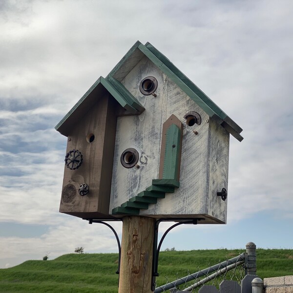 Rustic Bird House - Etsy