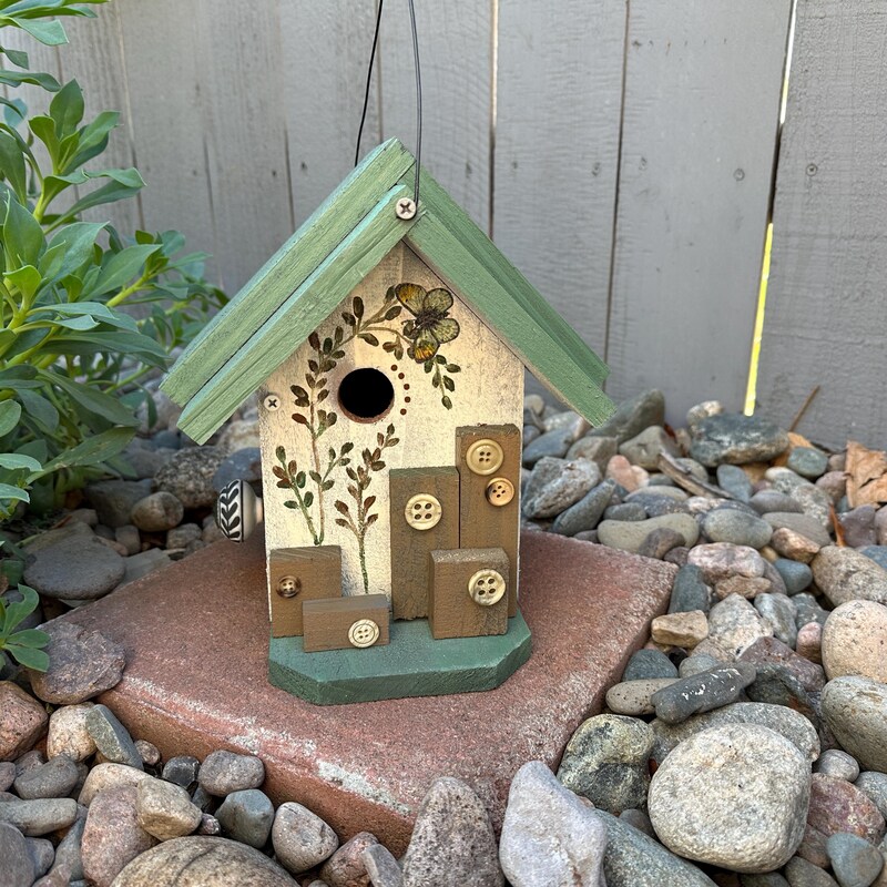 Handmade Bird House - Etsy