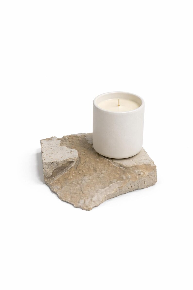Natural Stone Tray Minimal Home Decor Beige Marble Styling Tray - Etsy