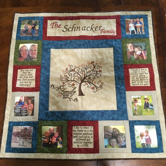 Family Quilt Square Ideas