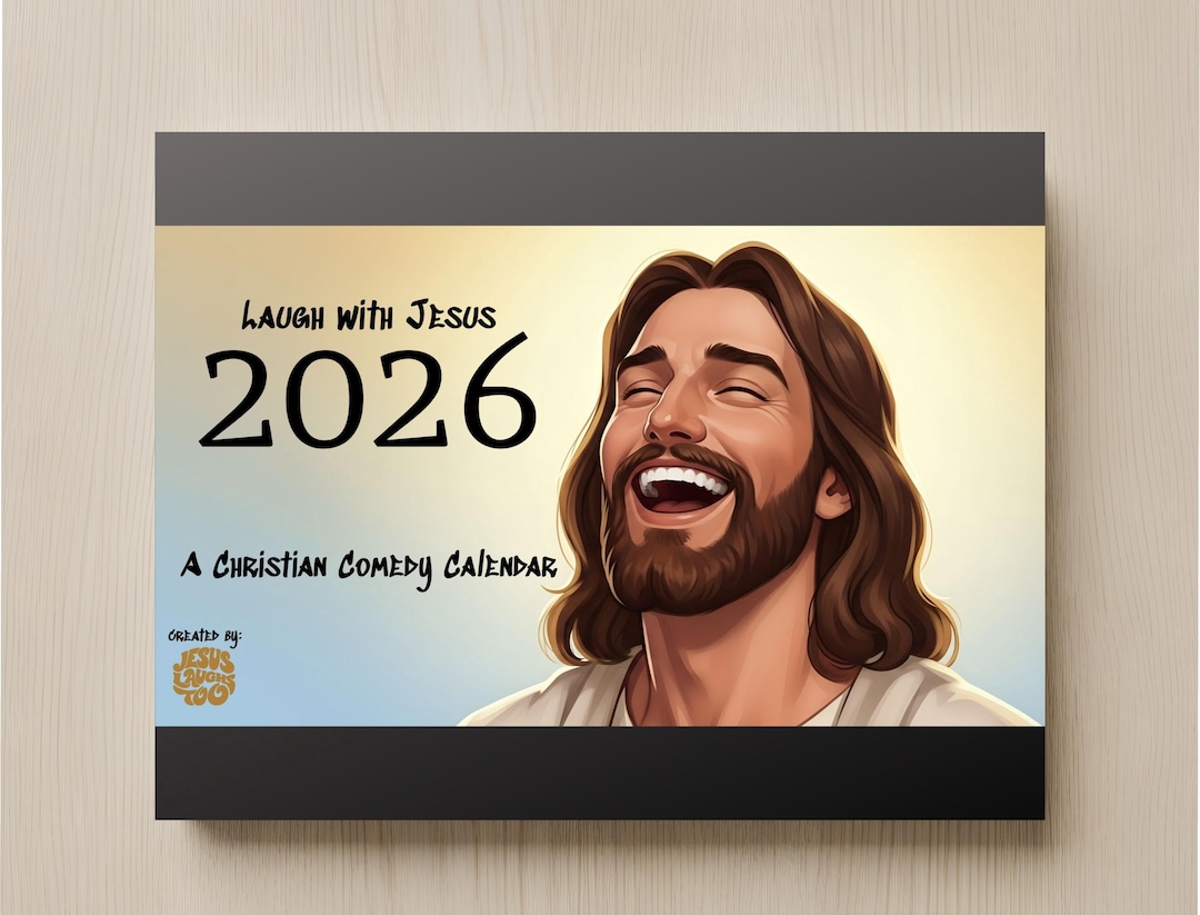 Funny Jesus 2026 Calendar - Etsy