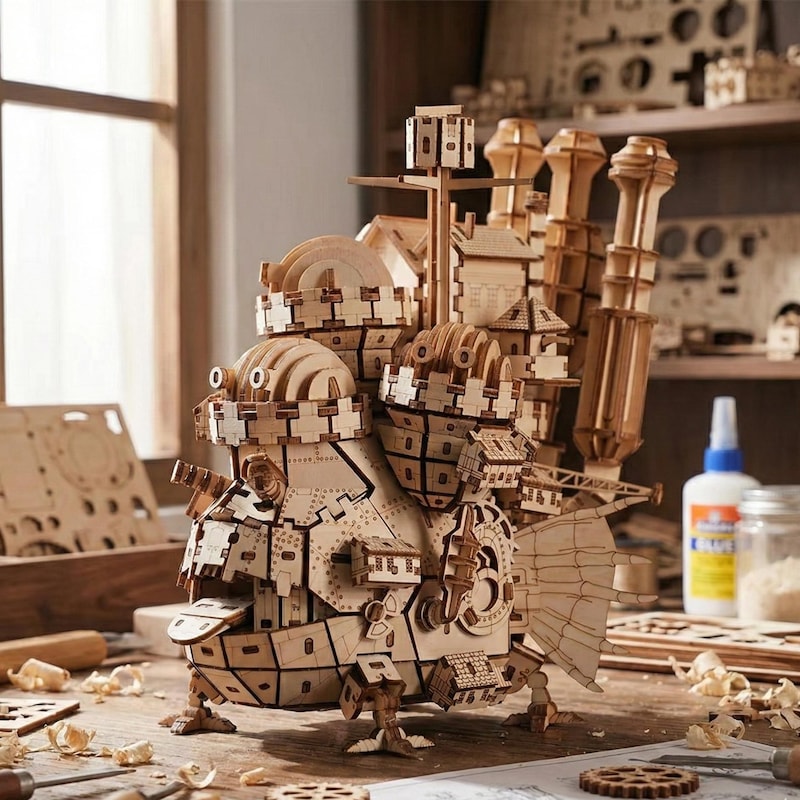 3d Puzzles Wooden Model - Etsy