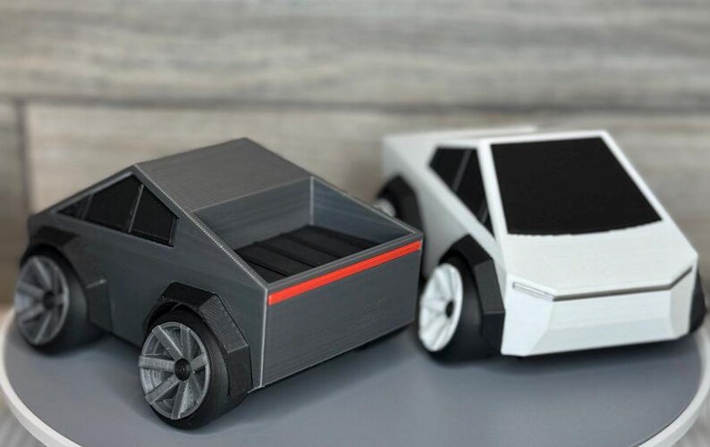 3d-printed Tooned Cyber Truck - Etsy