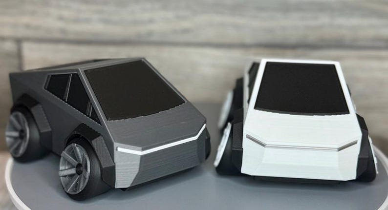 3d-printed Tooned Cyber Truck - Etsy