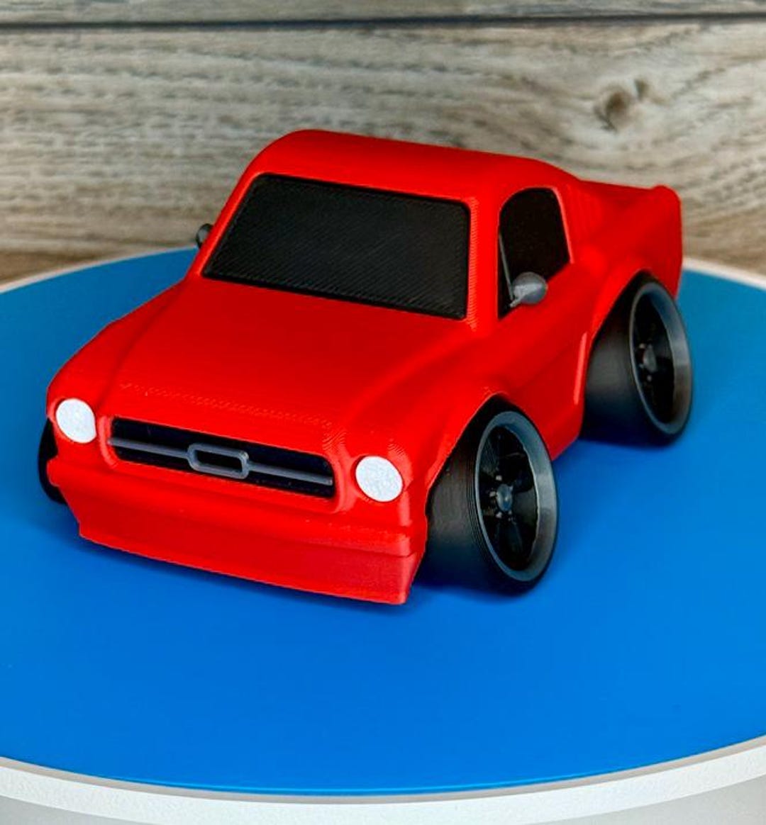 3d-printed Classic Mustang Fastback - Etsy