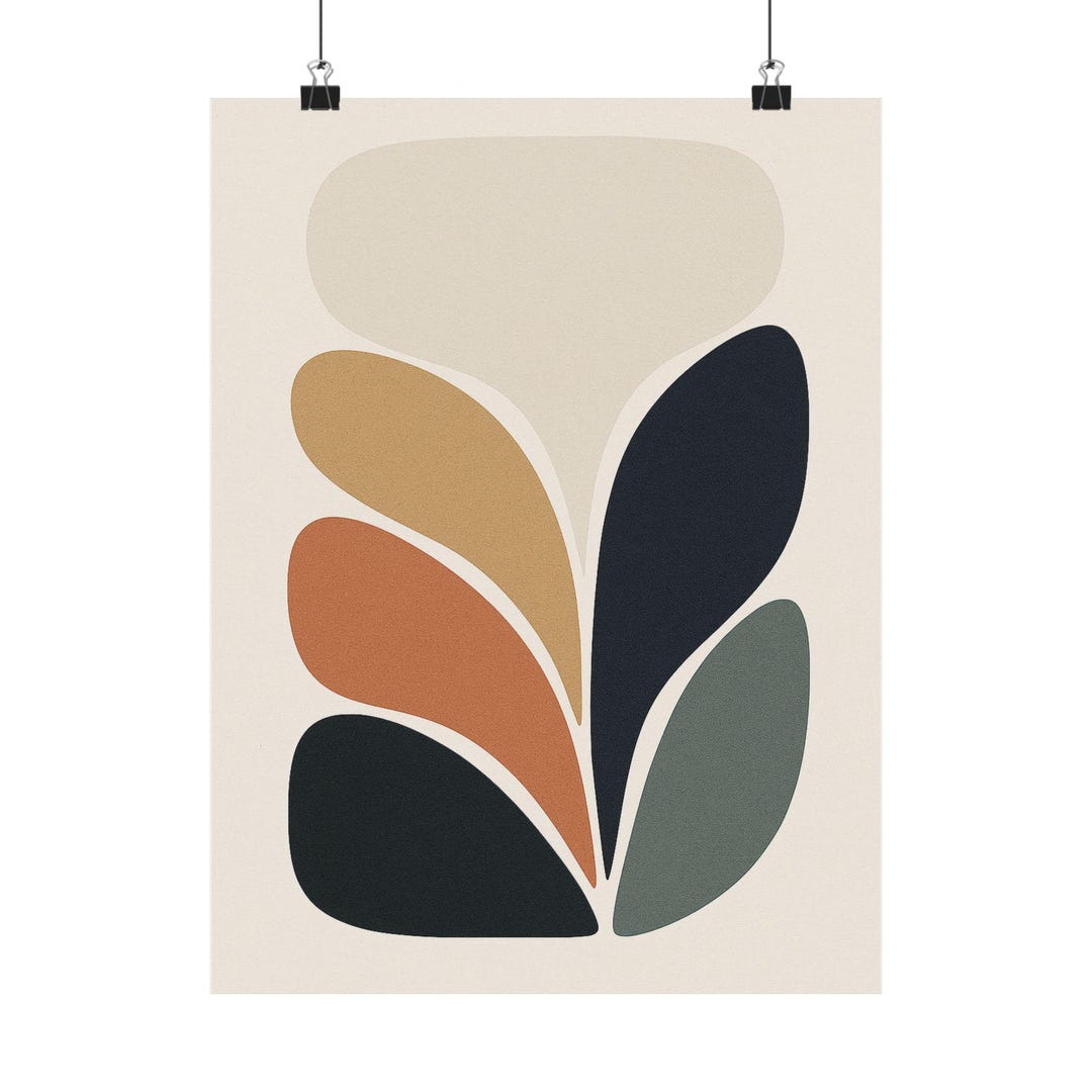 Still Forms Modern Poster Poster 3X4 - Etsy