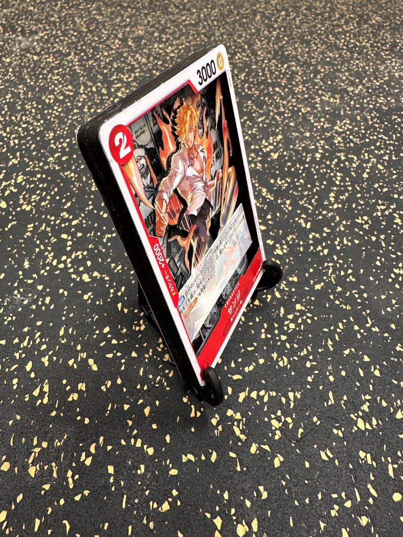 Custom 3D Shadowbox Manga-style Japanese Sanji Authentic One Piece ...