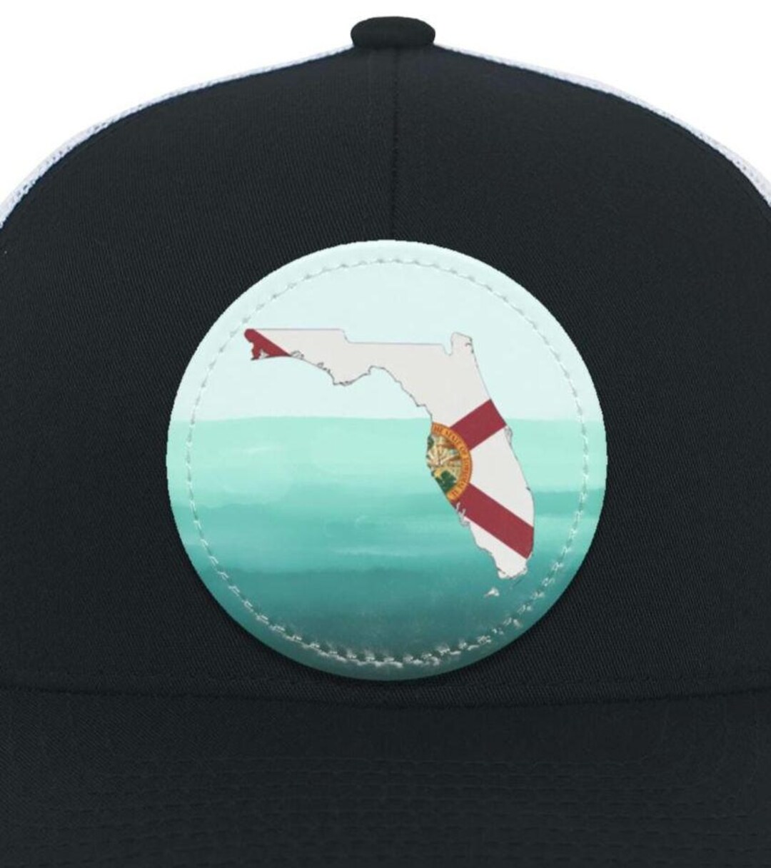Florida Flag Patch Hat | Outdoors Trucker Hat - Etsy